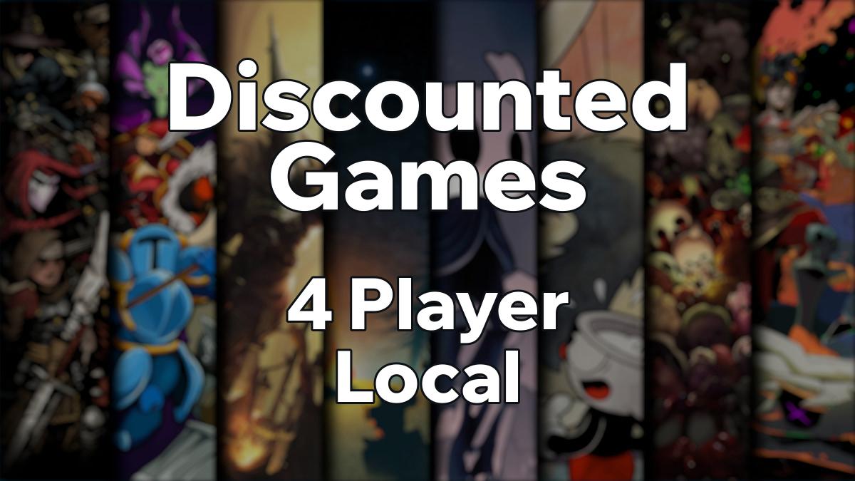Best 4 Player Local Steam Games on Sale · February 2026 · wasdland.com