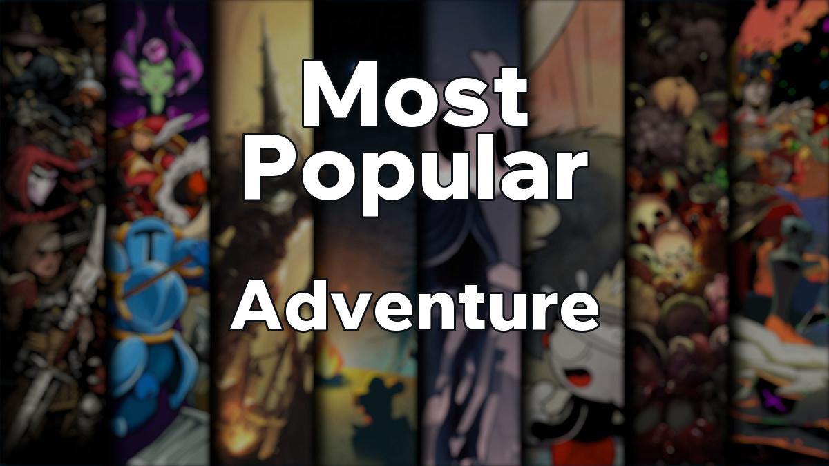 Most Popular Adventure Games on Steam · May 2026 · wasdland.com
