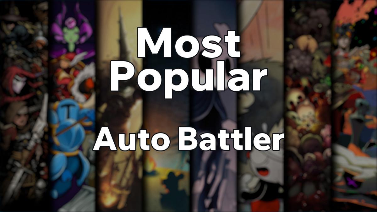 Most Popular Auto Battler Games on Steam · May 2026 · wasdland.com