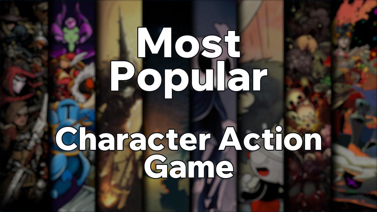 Most Popular Character Action Game Games on Steam · May 2026 · wasdland.com