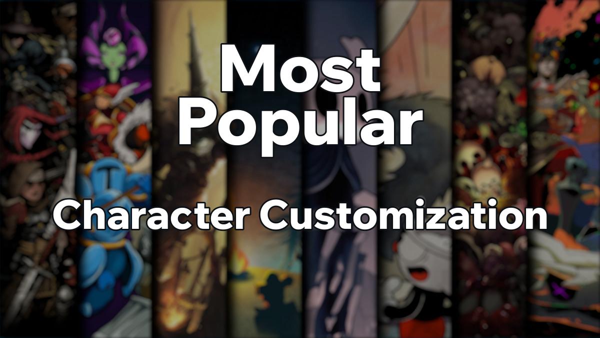 Most Popular Character Customization Games on Steam · May 2026 ...