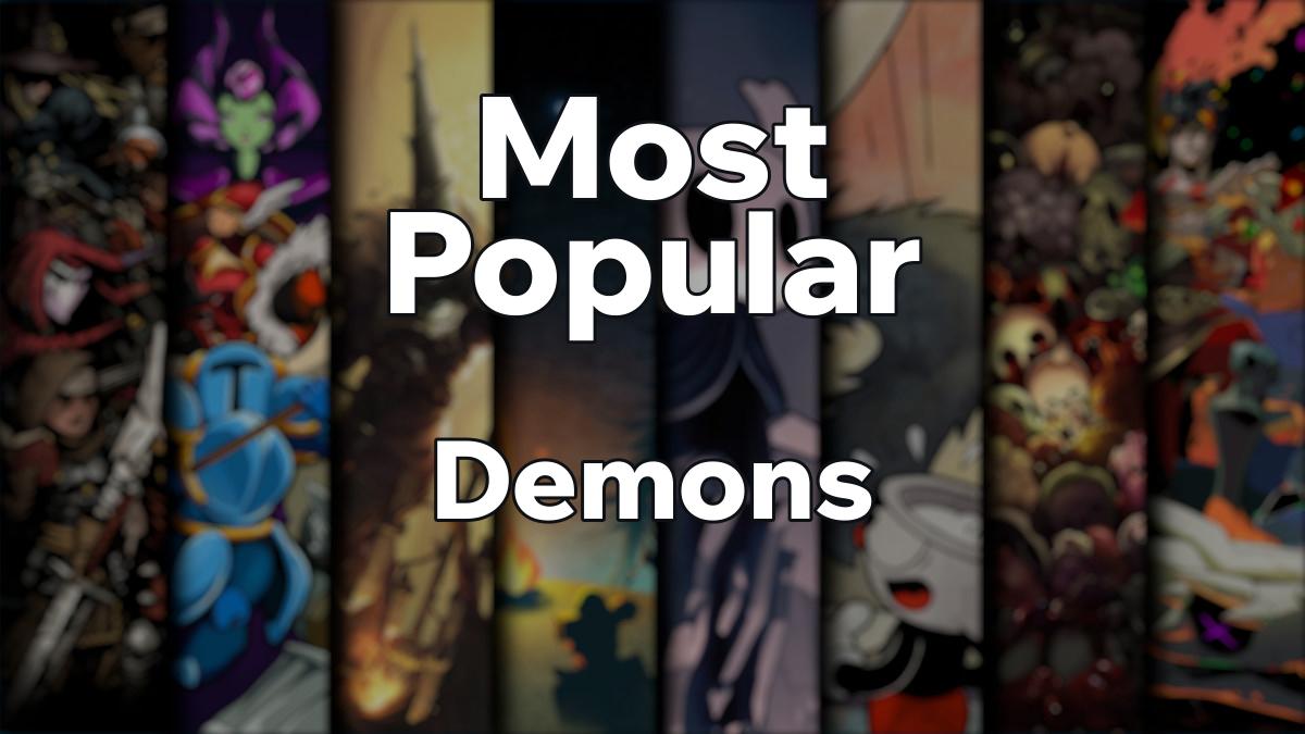 Most Popular Demons Games on Steam · May 2026 · wasdland.com