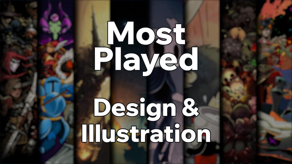 Most Played Design & Illustration Games on Steam - September 2025