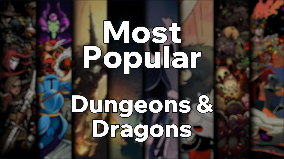 Most Popular Dungeons & Dragons Games on Steam · May 2026 · wasdland.com