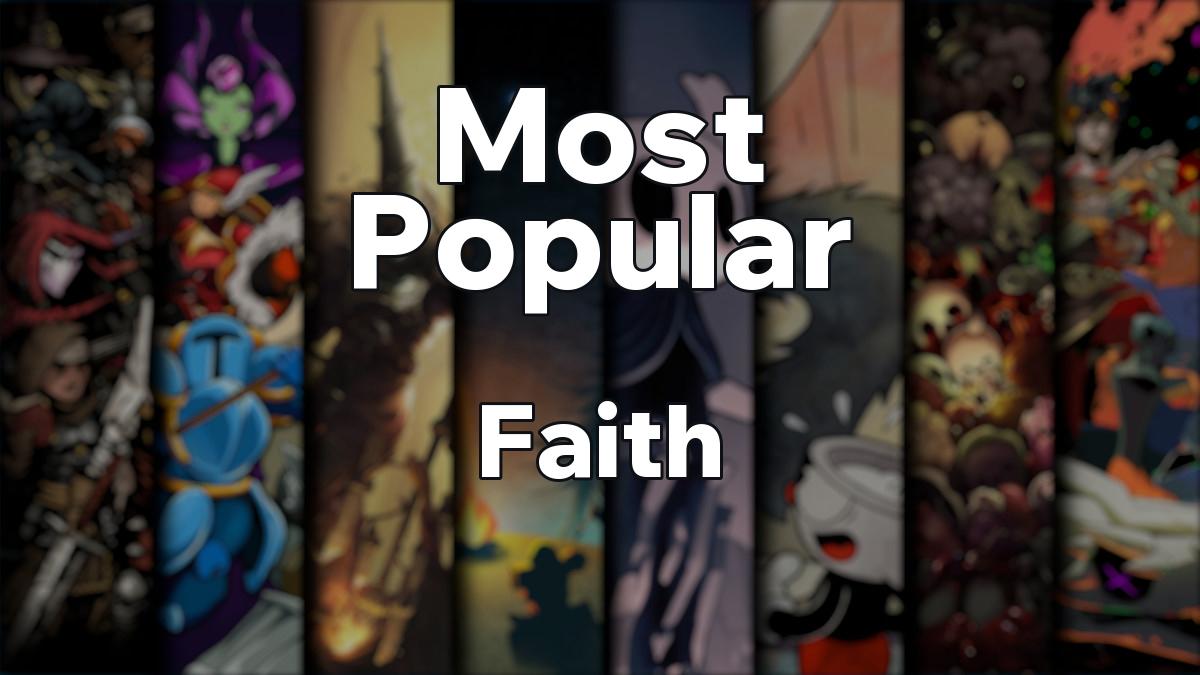 Most Popular Faith Games on Steam · April 2026 · wasdland.com