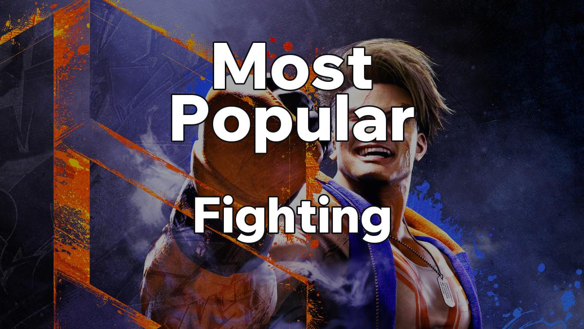 Most Popular Fighting Games on Steam · June 2026 · wasdland.com