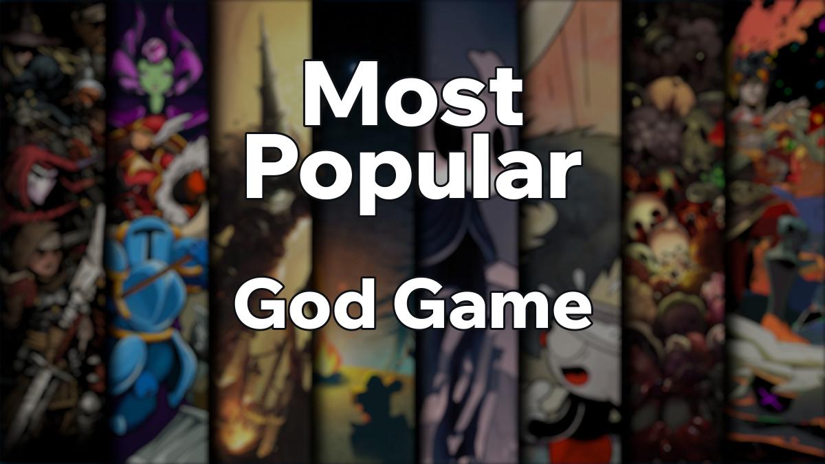 Most Popular God Game Games on Steam · April 2026 · wasdland.com