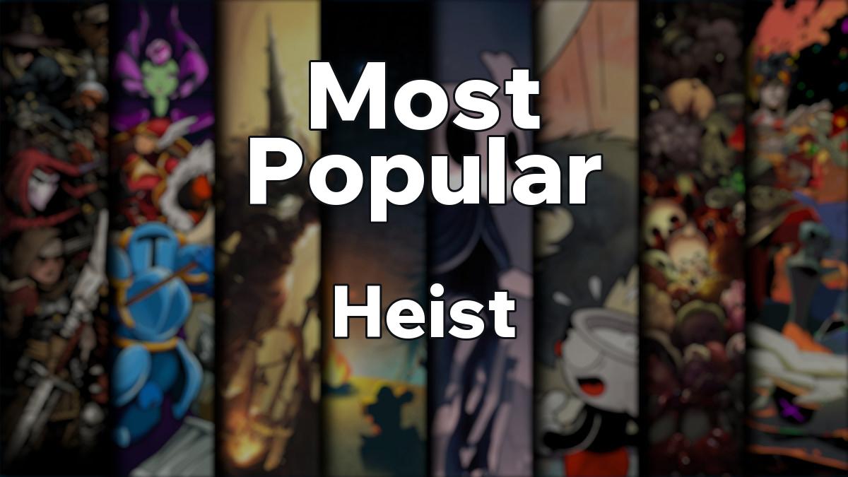 Most Popular Heist Games on Steam · May 2026 · wasdland.com
