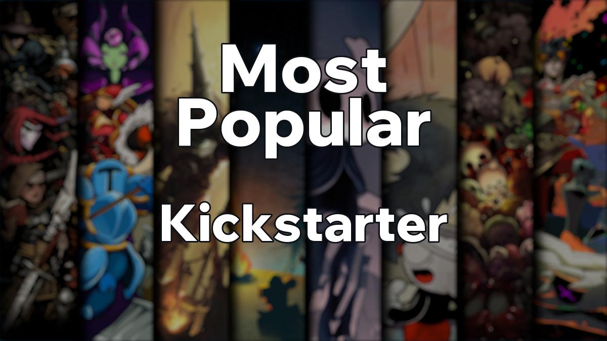 Most Popular Kickstarter Games on Steam · May 2026 · wasdland.com