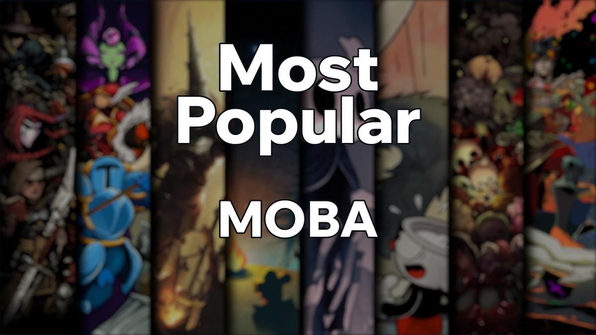 Most Popular MOBA Games on Steam · May 2026 · wasdland.com