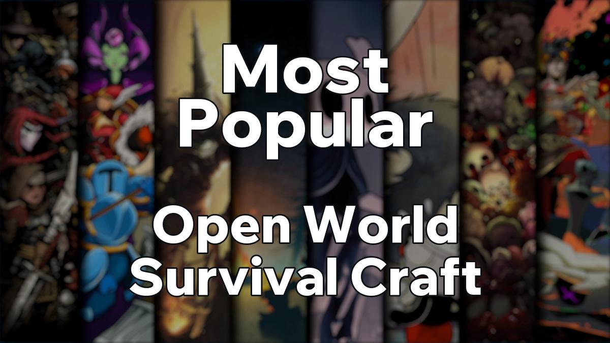 Most Popular Open World Survival Craft Games on Steam · May 2026 ...