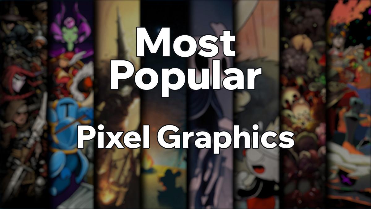 Most Popular Pixel Graphics Games on Steam · May 2026 · wasdland.com