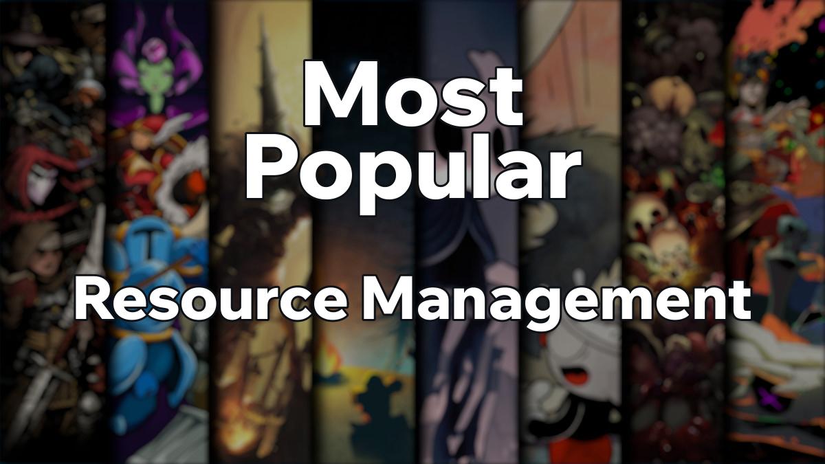 Most Popular Resource Management Games on Steam · May 2026 · wasdland.com