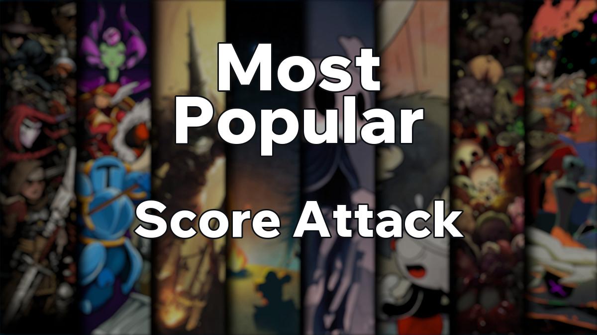 Most Popular Score Attack Games on Steam · May 2026 · wasdland.com