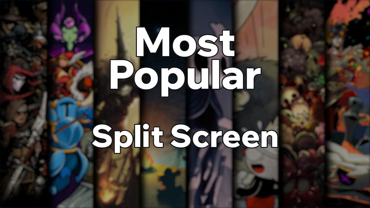 Most Popular Split Screen Games on Steam · May 2026 · wasdland.com