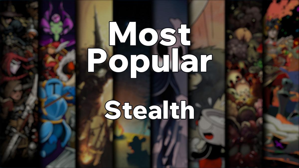 Most Popular Stealth Games on Steam · May 2026 · wasdland.com