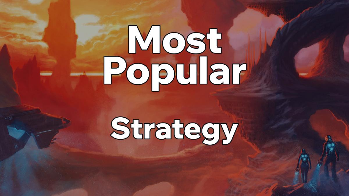 Most Popular Strategy Games on Steam · May 2026 · wasdland.com