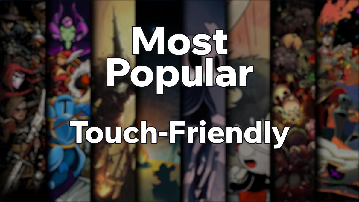 Most Popular Touch-Friendly Games on Steam · April 2026 · wasdland.com