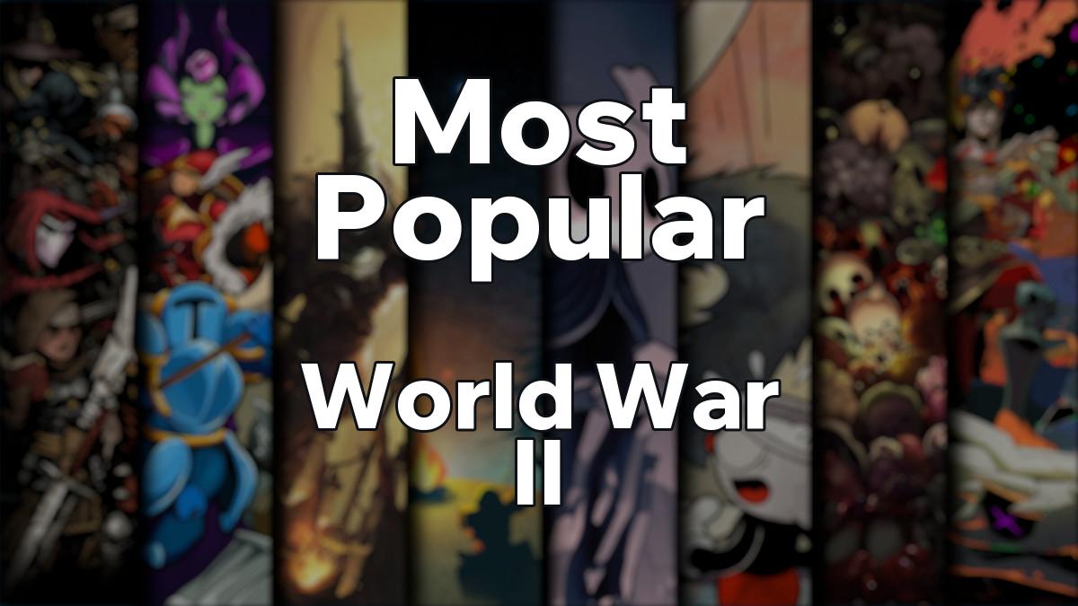 Most Popular World War II Games on Steam · May 2026 · wasdland.com